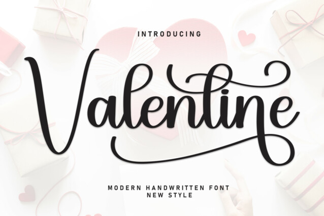 Valentine Script Typeface - Download Free Font
