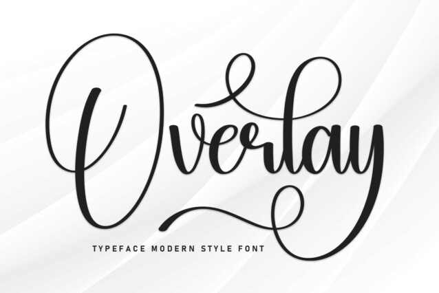 Overlay Script Typeface - Download Free Font