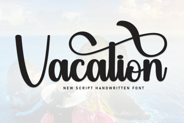 Vacation Script Typeface - Download Free Font