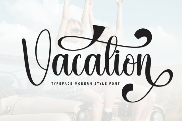 Vacation Script Font - Download Free Font