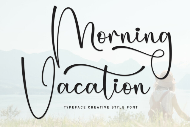 Morning Vacation Script Font - Download Free Font