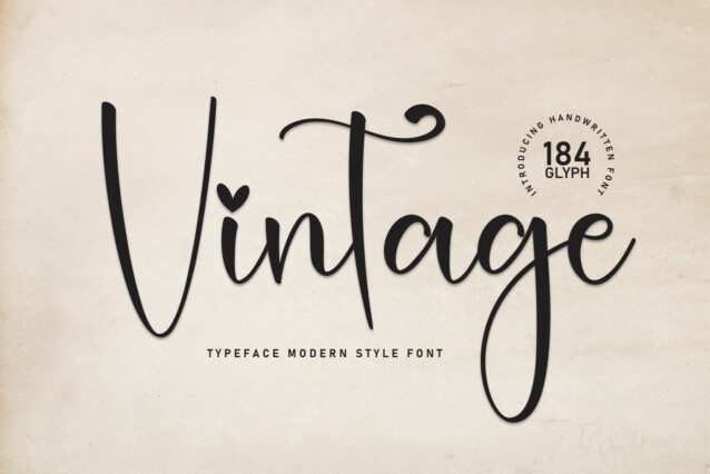 Vintage Handwritten Typeface - Download Free Font