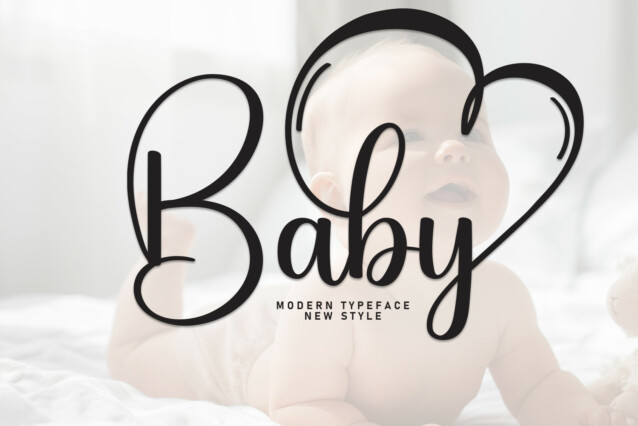 Baby Script Typeface - Download Free Font