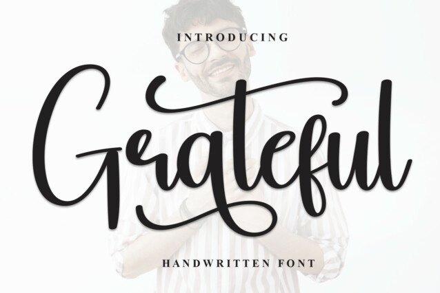 Grateful Script Font - Download Free Font