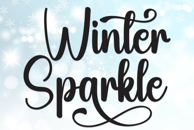 Winter Sparkle Script Font - Download Free Font