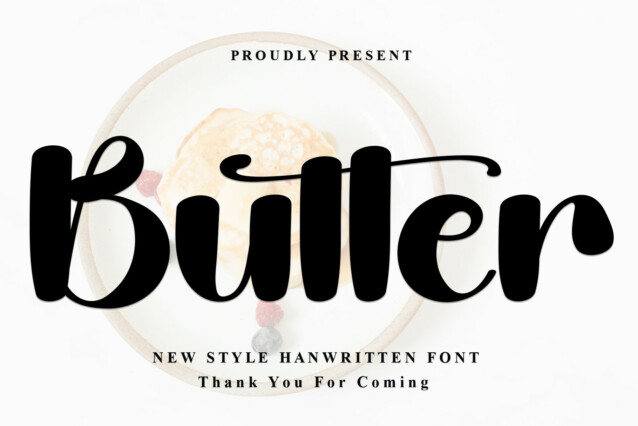 Butter Script Font - Download Free Font