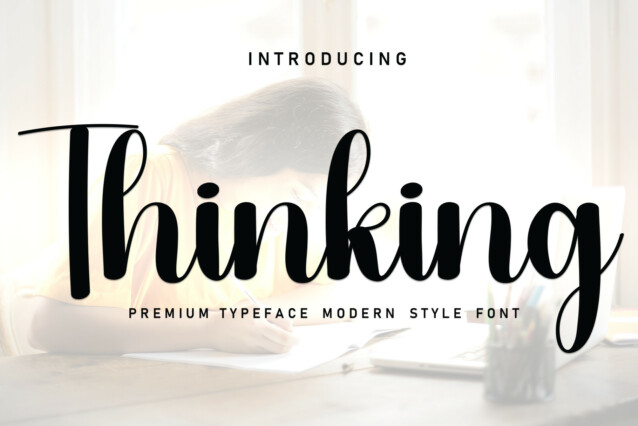 Thinking Script Font - Download Free Font