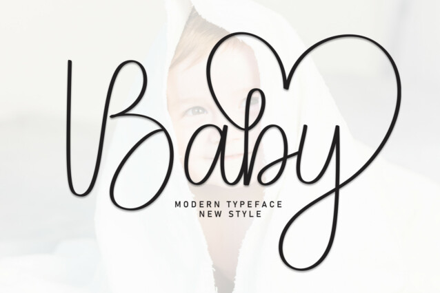 Baby Handwritten Typeface - Download Free Font
