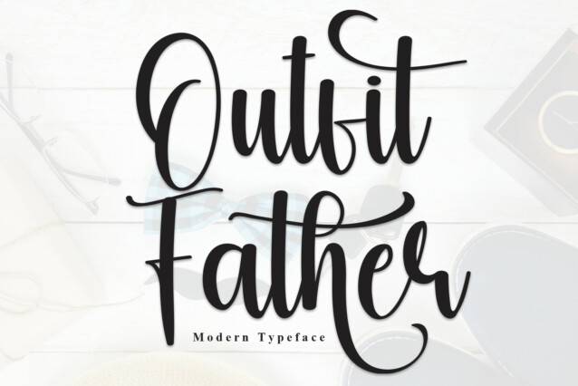 Outfit Father Script Font - Download Free Font
