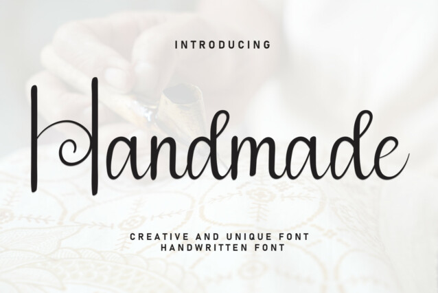 Handmade Handwritten Typeface - Download Free Font