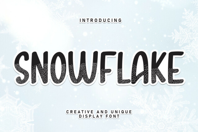 Snowflake Display Font - Download Free Font