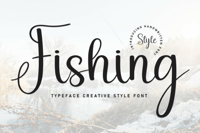 Fishing Script Typeface - Download Free Font