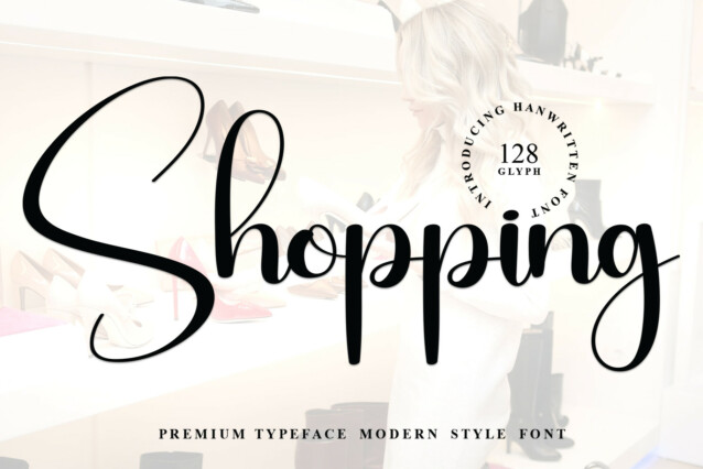 Shopping Script Font - Download Free Font