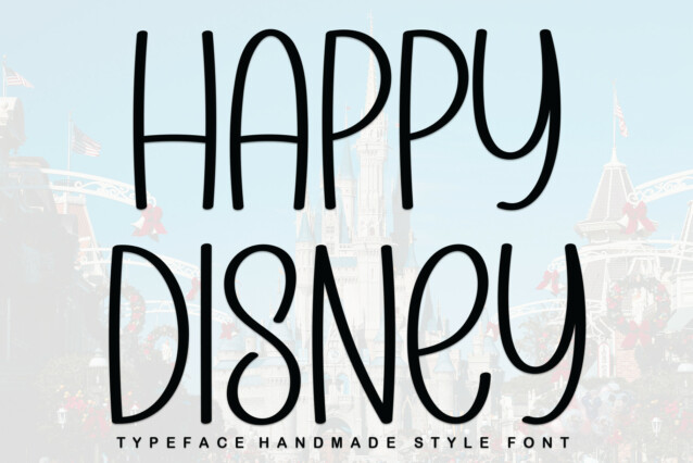Happy Disney Display Font - Download Free Font