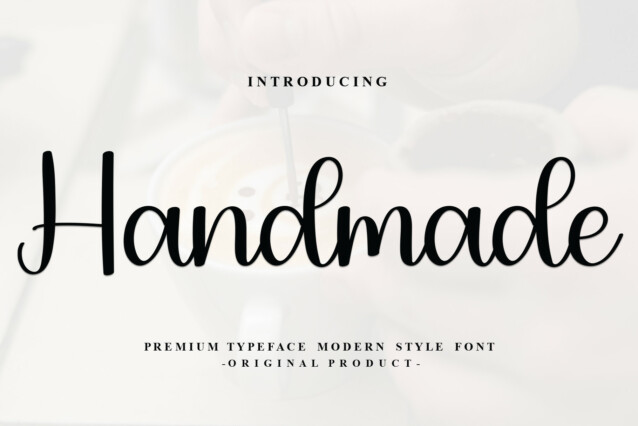 Handmade Handwritten Font - Download Free Font