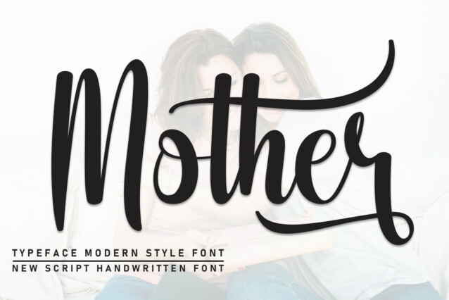 Mother Script Typeface - Download Free Font
