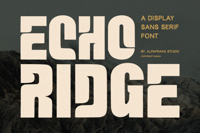 Echo Ridge Font - Download Free Font