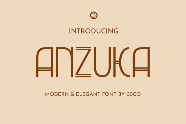 Anzuka Font - Download Free Font