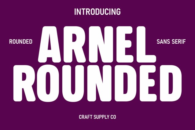 Arnel Rounded Font - Befonts