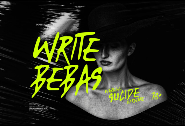 Write Bebas Font - Download Free Font