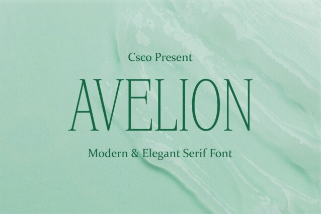 Avelion Font - Befonts