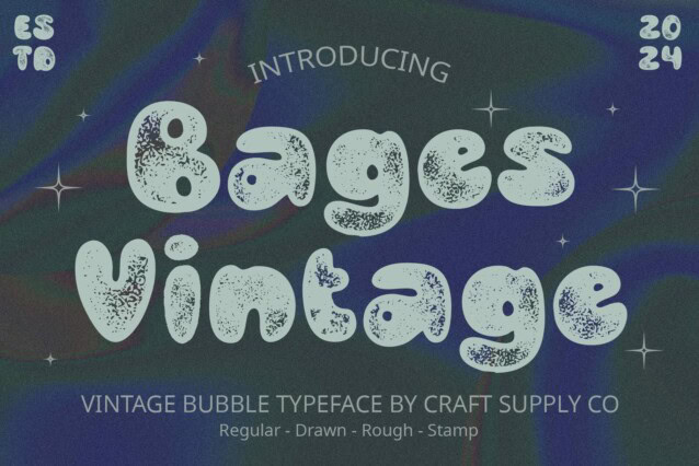 Bages Vintage Font - Download Free Font
