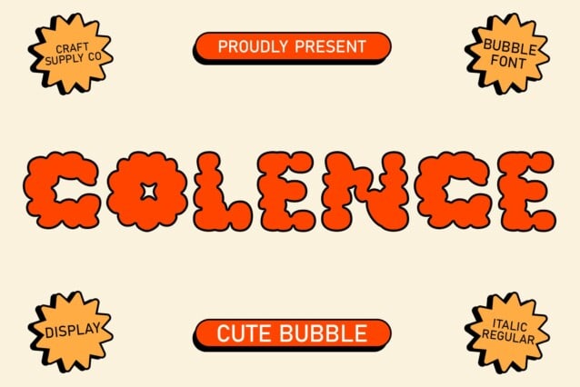 Colence Font - Download Free Font