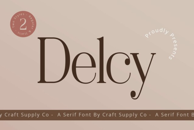 Delcy Font - Download Free Font