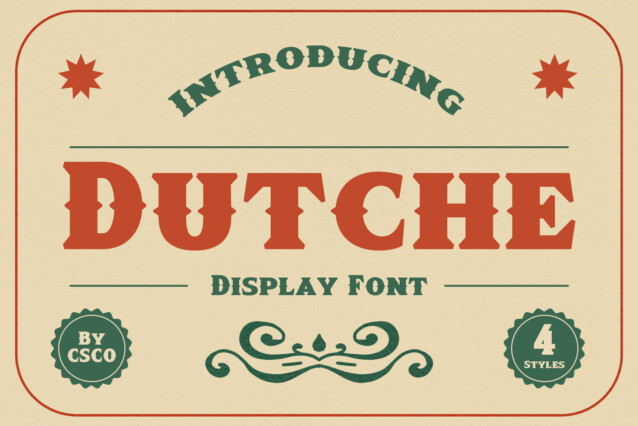 Dutche Font - Download Free Font