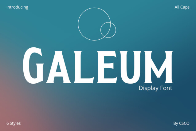 Galeum Font - Download Free Font