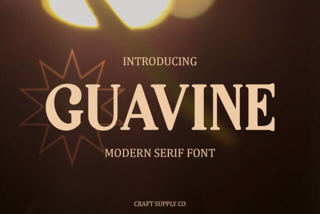 Guavine Font - Download Free Font