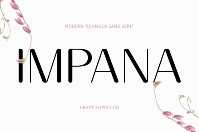 Impana Rounded Font - Download Free Font
