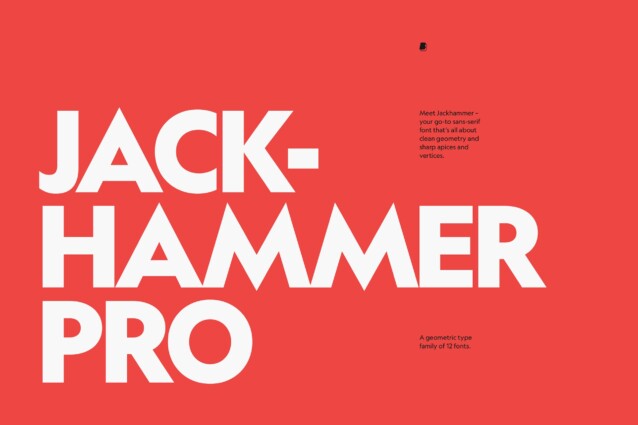 Jackhammer Pro Font Family - Download Free Font