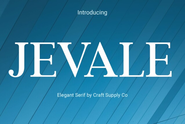 Jevale Font - Download Free Font