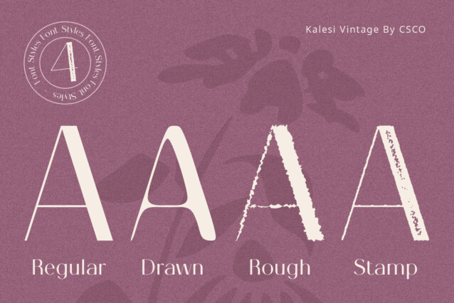 Kalesi Vintage Font - Download Free Font
