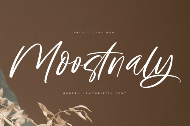 Moostnaly Font - Download Free Font