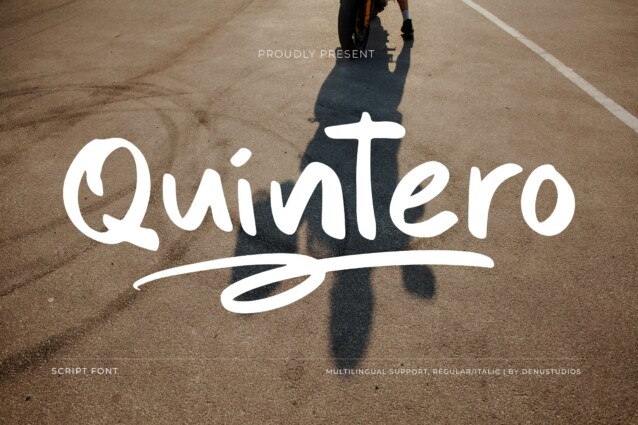 Quintero Script Font - Download Free Font