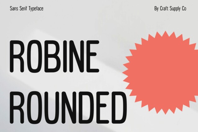 Robine Rounded Font - Befonts