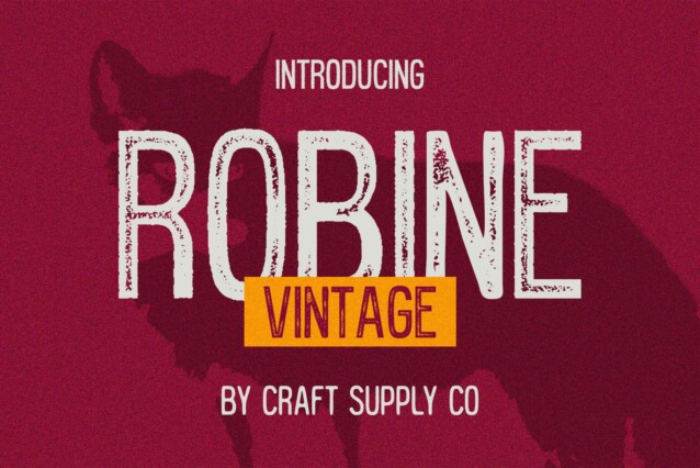 Robine Vintage Font - Download Free Font