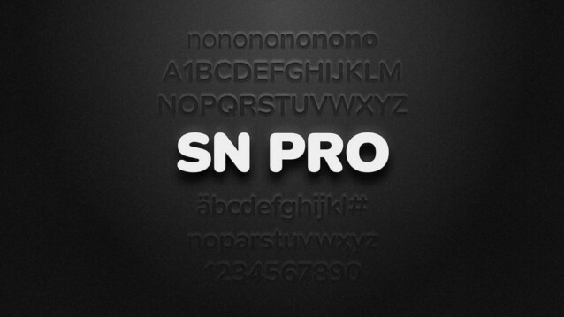 SN Pro Font Family - Download Free Font