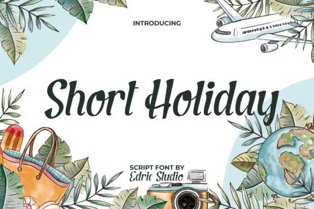Short Holiday Font - Download Free Font