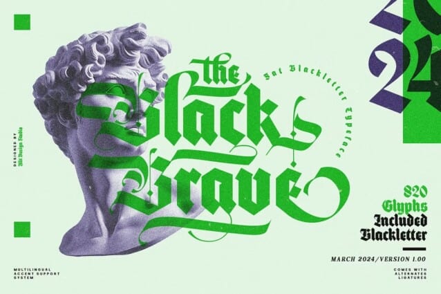 Black Brave Font - Download Free Font