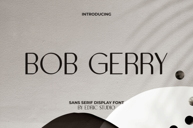 Bob Gerry Font - Befonts