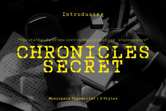 Chronicles Secret Font - Download Free Font