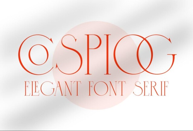 Cospiog Font - Download Free Font