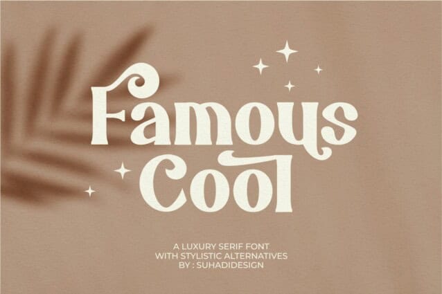 Famous Cool Font - Download Free Font