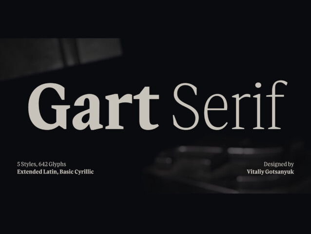 Gart Serif Font Family - Befonts