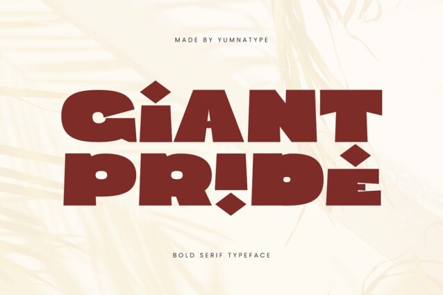 Giant Pride Font - Download Free Font