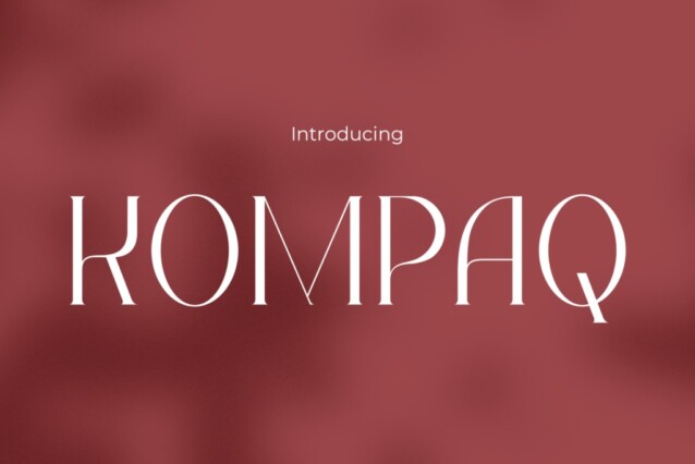 Kompaq Font - Download Free Font