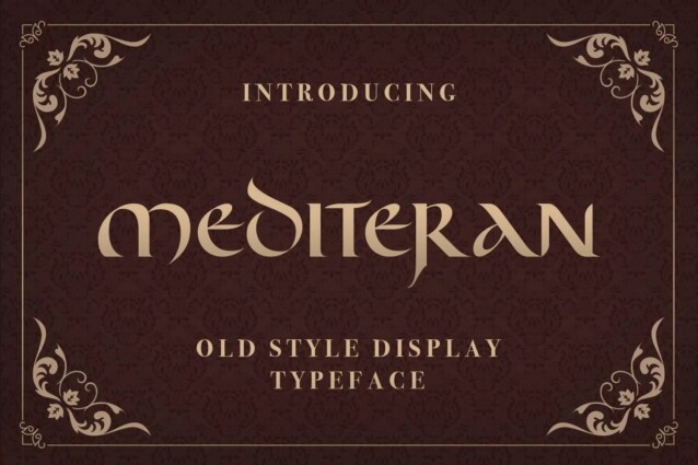 Mediteran Font - Download Free Font